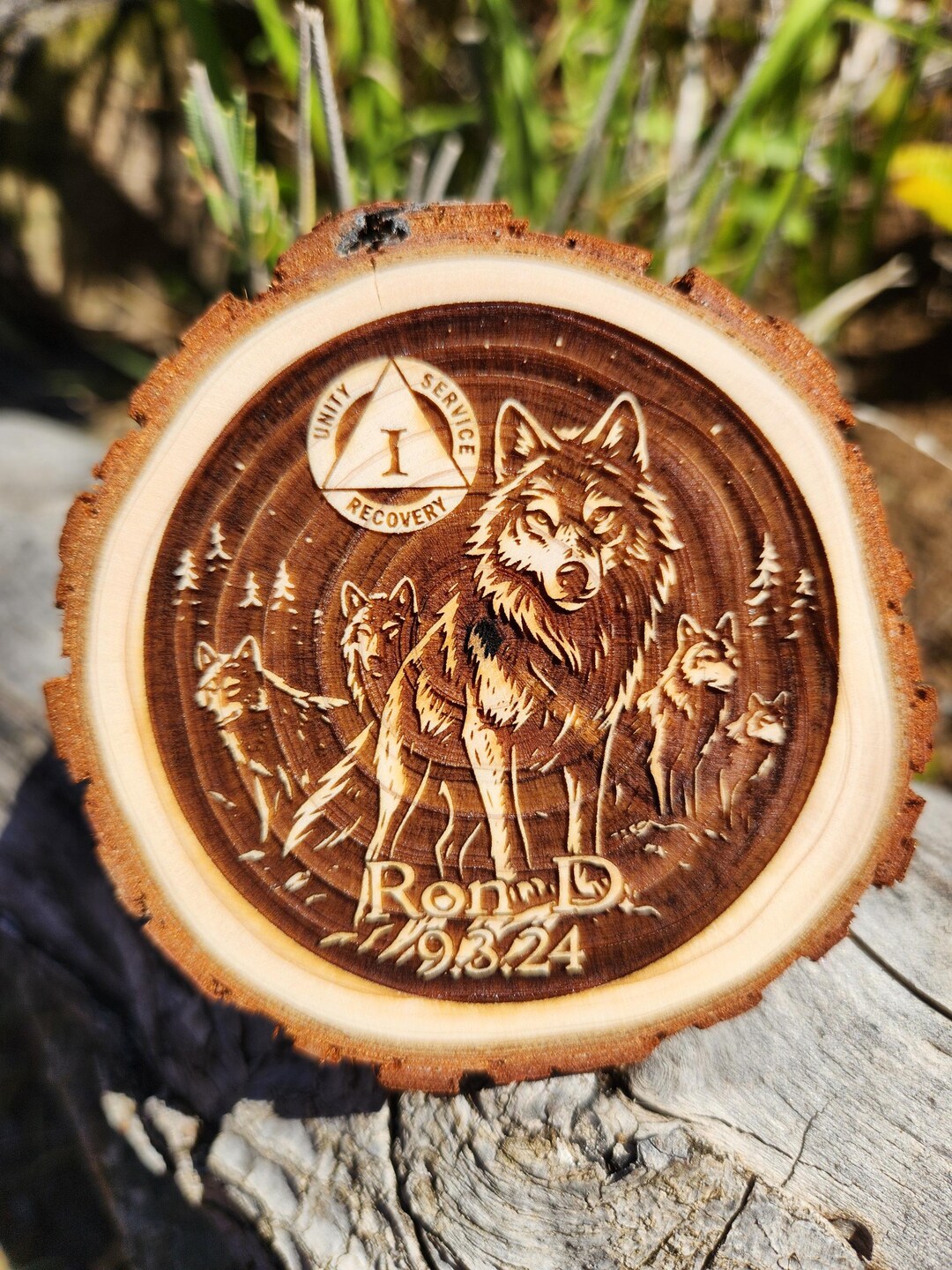 Leader of the Wolf Pack Sobriety Milestone Personalized Sober Birthday ...