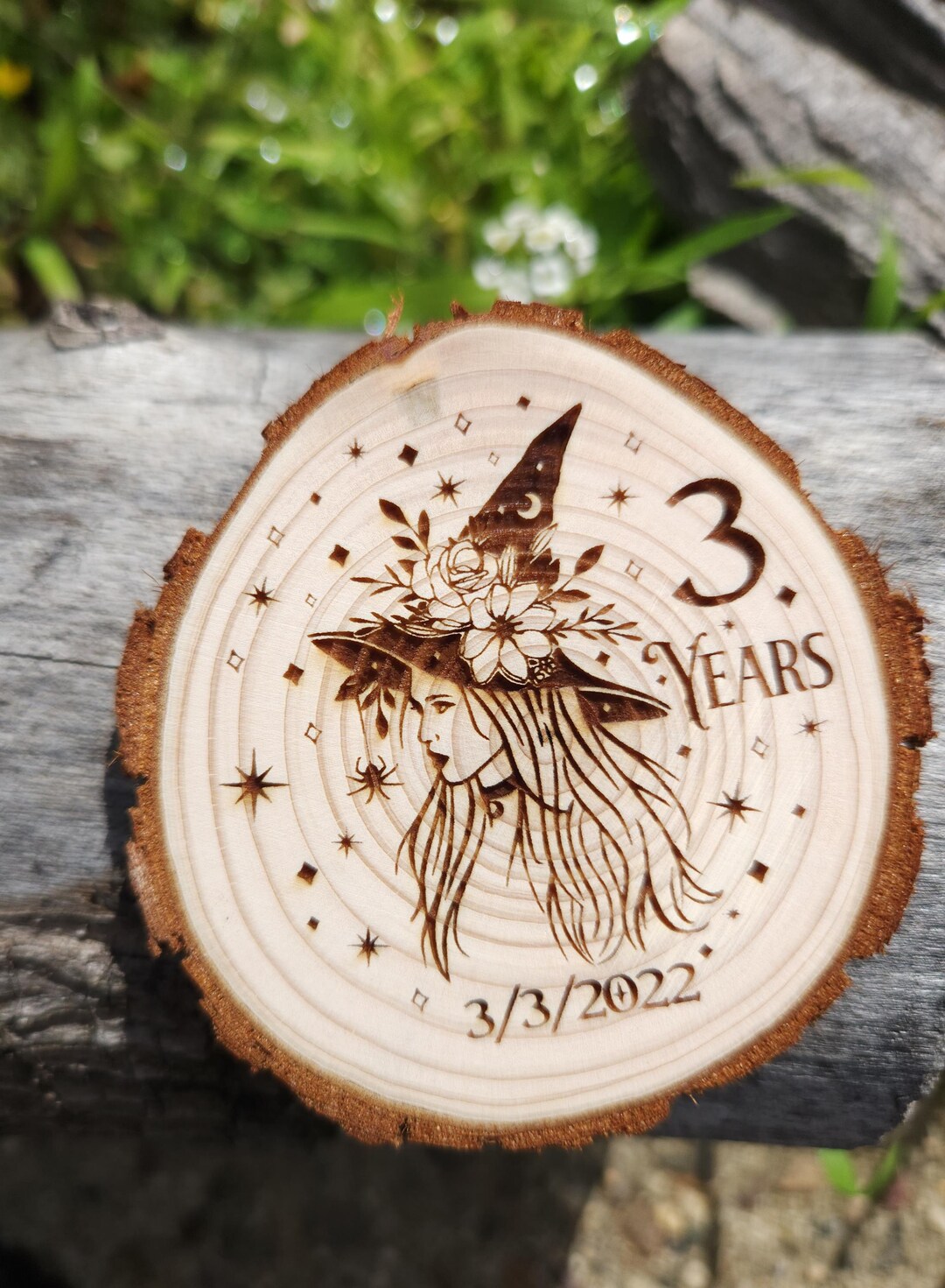 Mystical Magic Witch Sobriety Milestone Sober Birthday AA NA Token ...