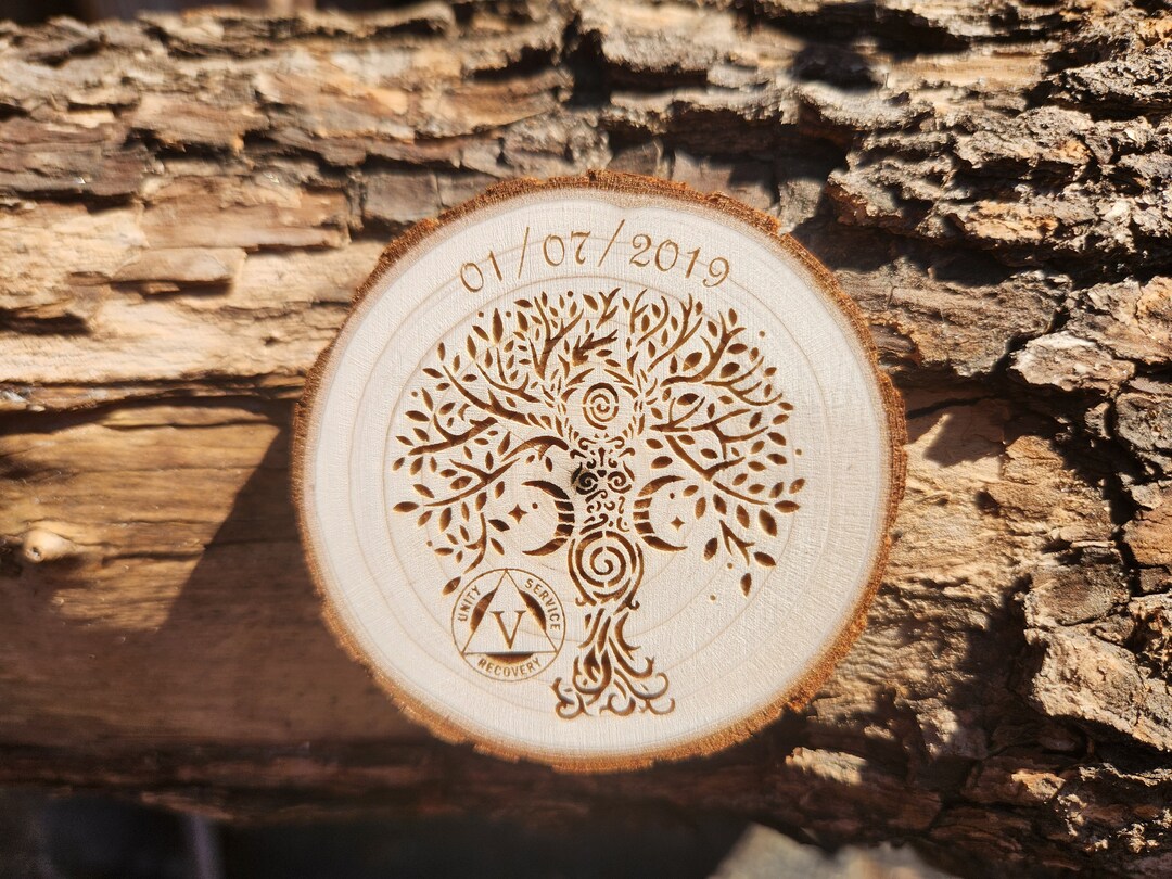 Goddess Tree of Life Sobriety Milestone Personalized Sober Birthday ...