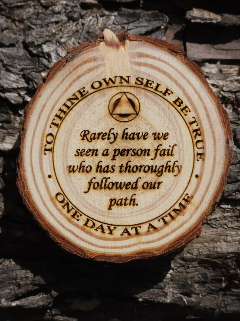 Wolf of Brotherly Love Sobriety Milestone Sober Birthday AA NA Token ...