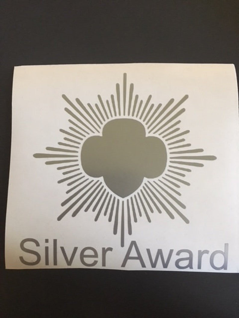 Girl Scout Bronze Silver and Gold Award Proud Parent Vinyl | Etsy
