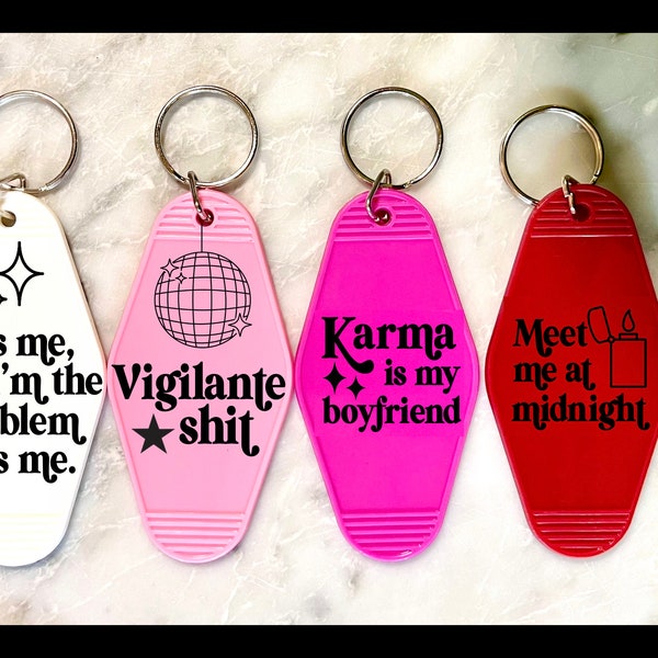 Hotel Keychain - Etsy