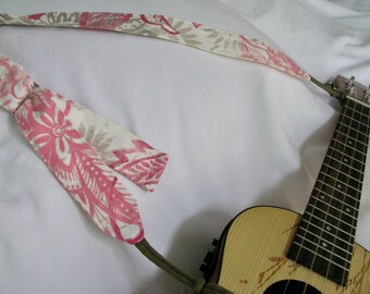 Pink Ukulele Strap - Etsy
