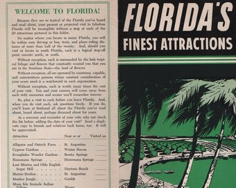 1950s Florida - Etsy