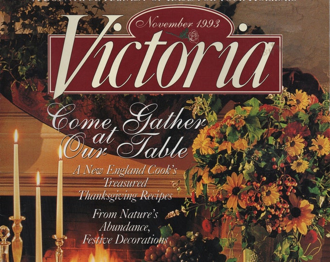 Vintage 1990s Victoria Magazines Lot | October 1994, 1995, 1997 | Fall ...