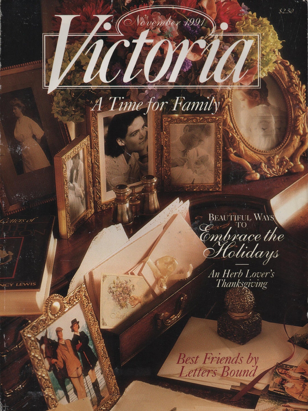 Vintage 1990s Victoria Magazines | Thanksgiving Nov 91, 93, 94, 95, 96 ...
