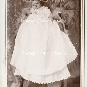 Victorian Babies in White Gowns, 8 Vintage Printable Baby Photos ...