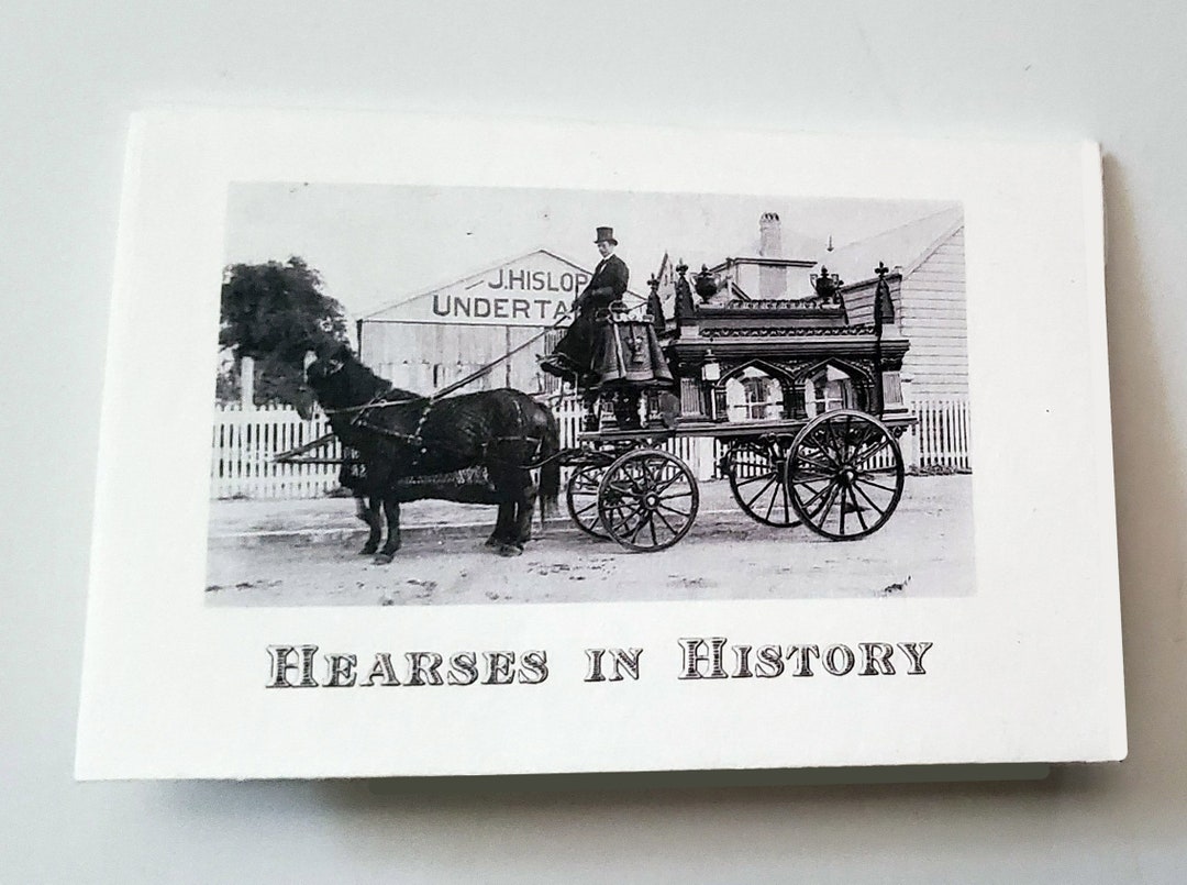 Historic Funeral Hearses Mini Zine, 8 Photos, Artist's Reference - Etsy