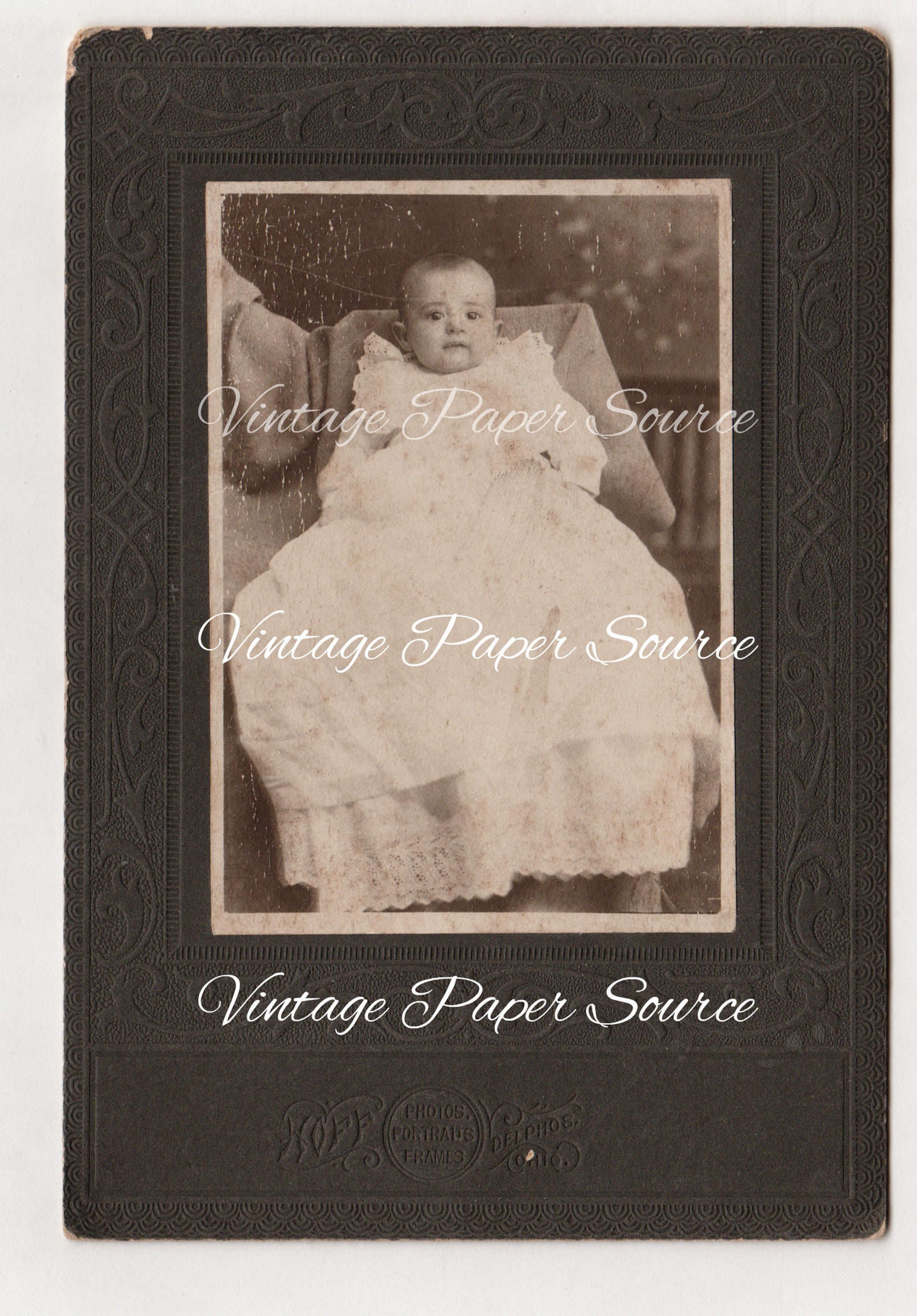 Victorian Babies in White Gowns, 8 Vintage Printable Baby Photos ...