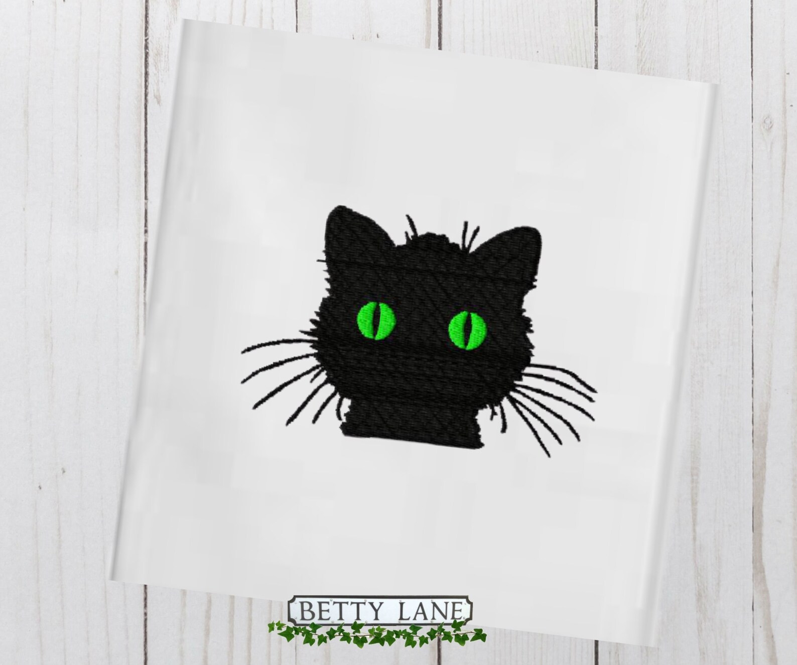 Halloween Cat Embroidery Design in 9 Formats. For the 4x4 & | Etsy