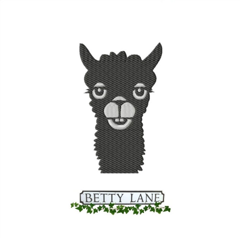Alpaca/llama Embroidery Design in 9 Formats. for the 4x4 5x7 - Etsy