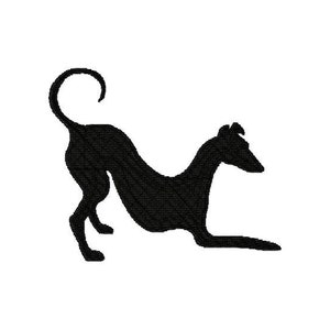 Play Bow Whippet/greyhound /machine Embroidery Design in 9 Formats. for ...