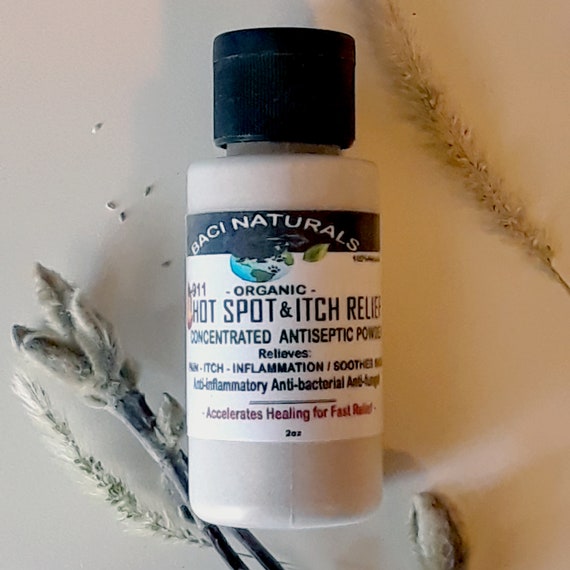 Organic Hot Spot Powder w/ Turmeric for Dogs Dog Dermatitis | Etsy