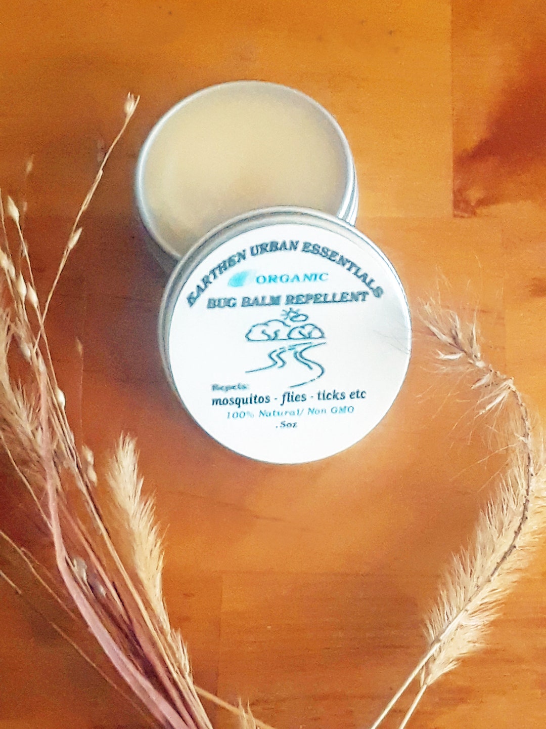 Organic Bug Repellant Balm, Mosquito Repellent, Chemical Free, Natural ...