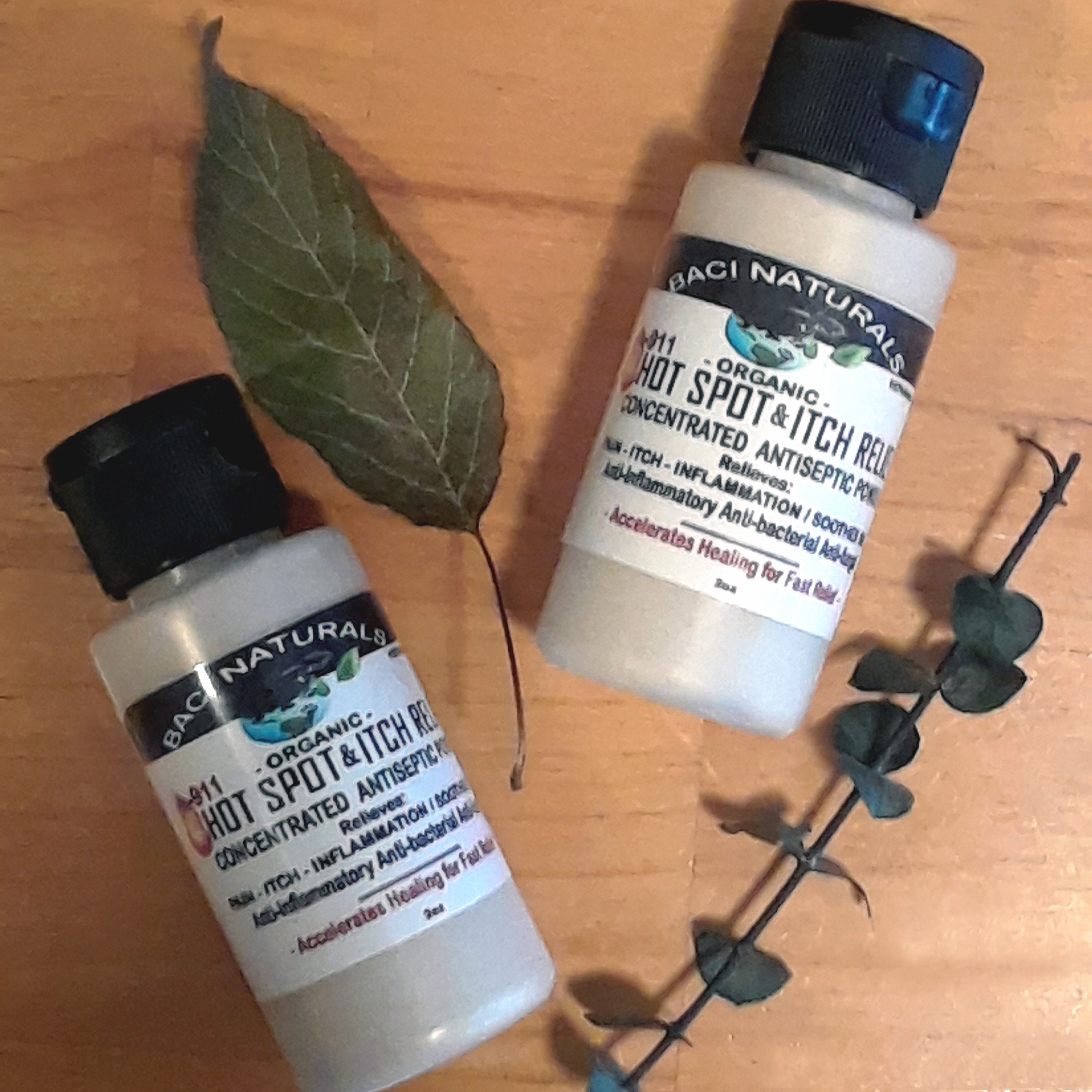 Organic Hot Spot Powder W/ Turmeric for Dogs , Dog Dermatitis, Anti ...