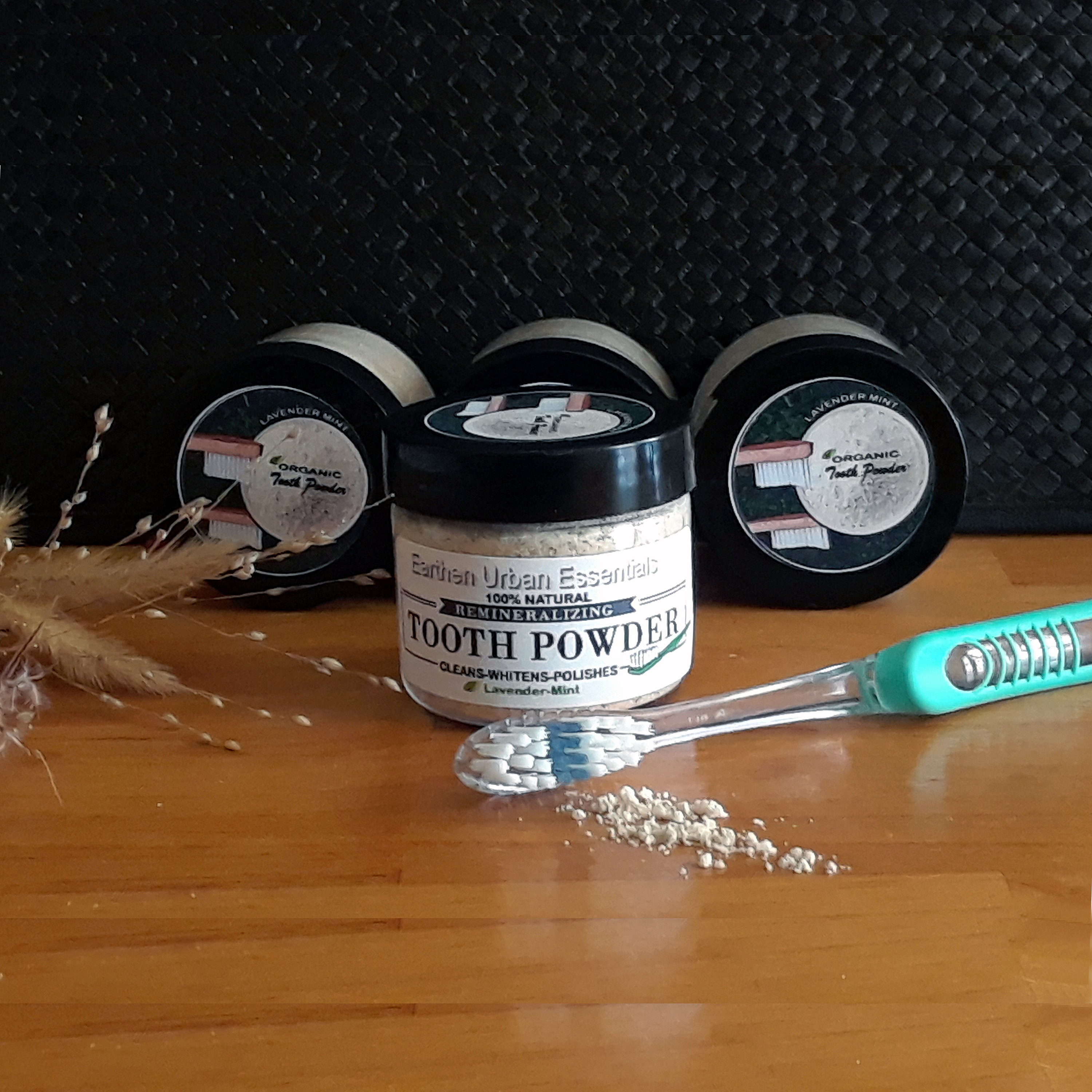 REMINERALIZING Tooth Powder: LAVENDER MINT Organic | Tooth Polish ...