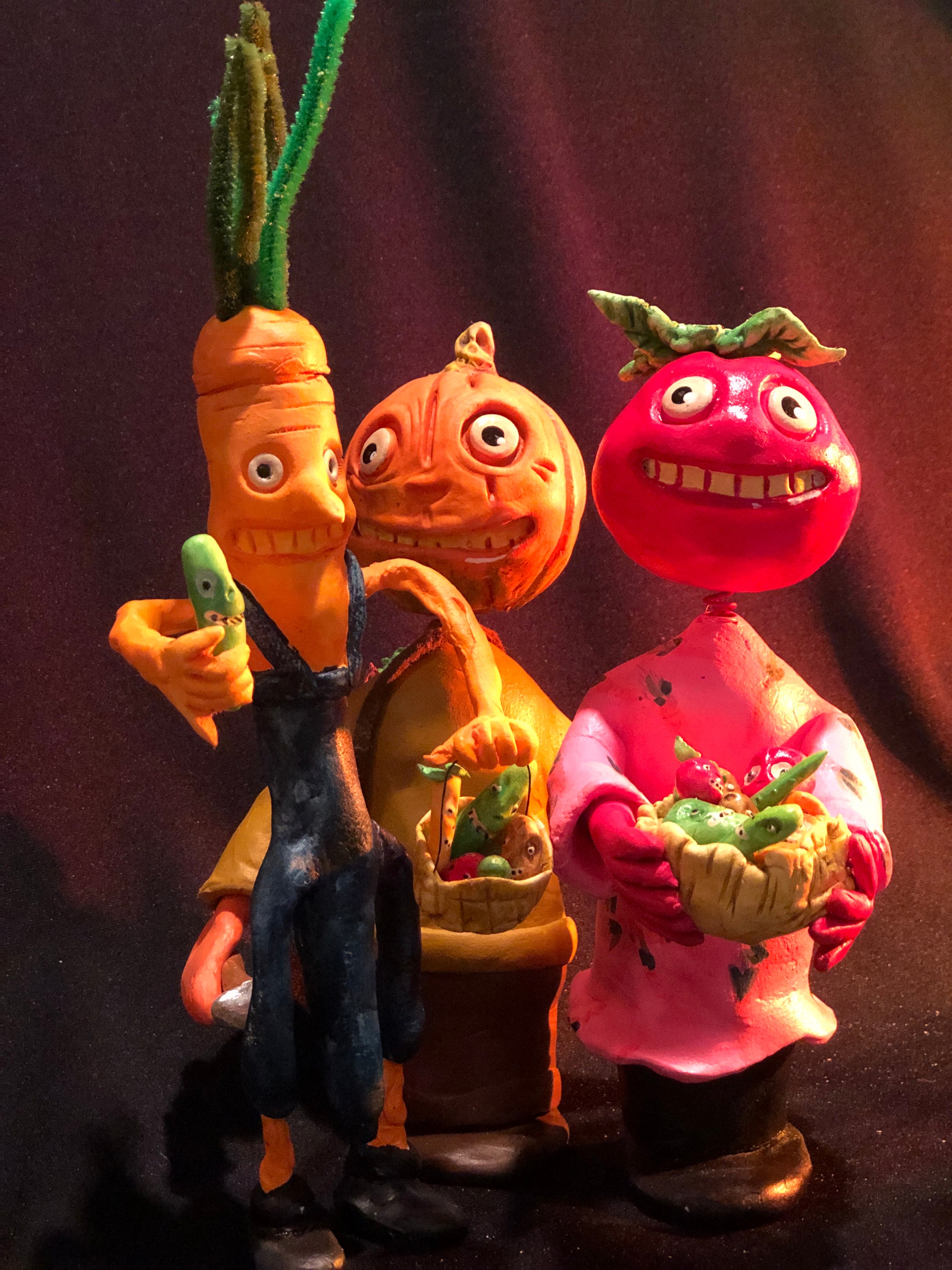 Bobblehead Veggie Seed Containers - Etsy
