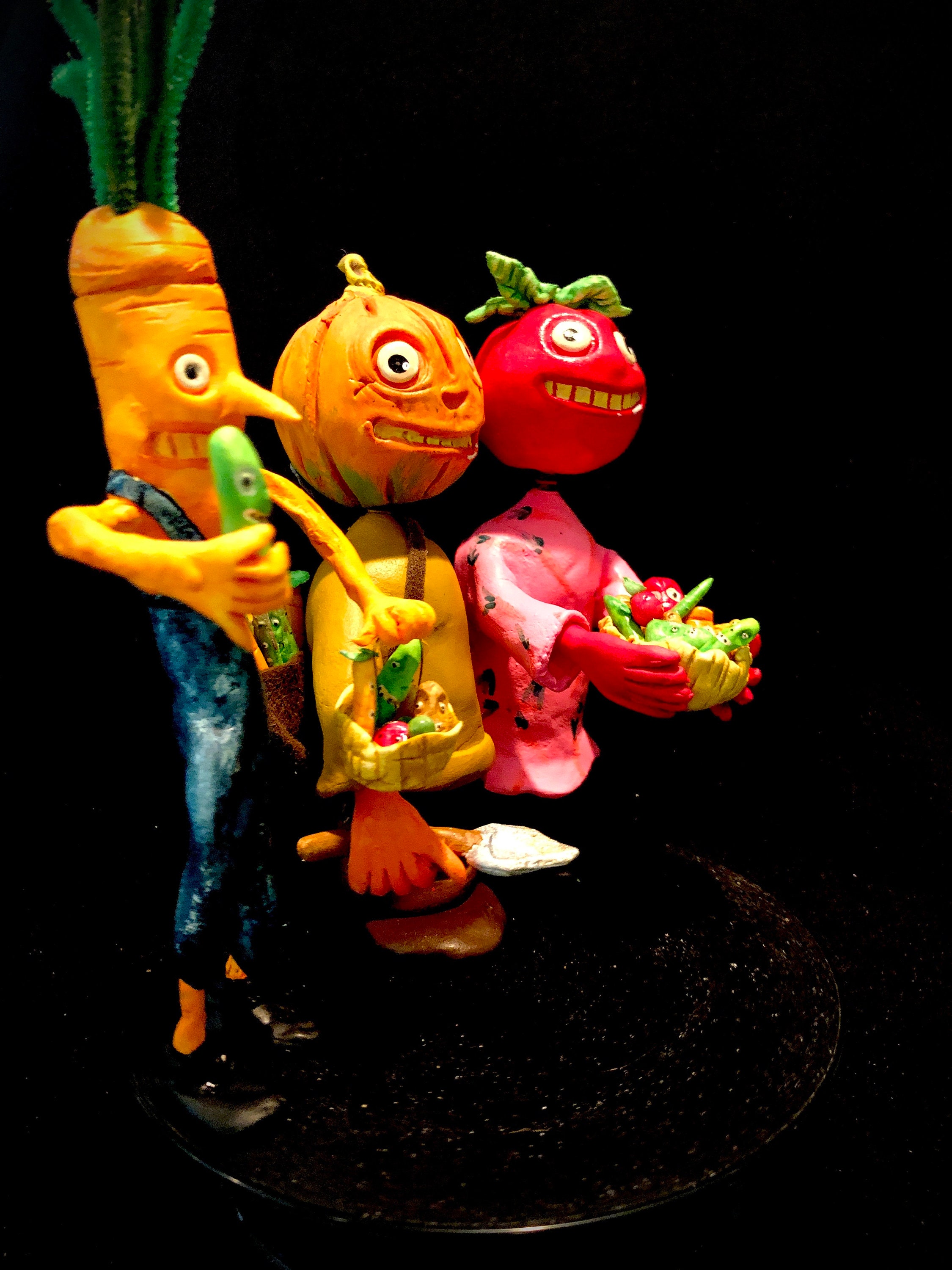 Bobblehead Veggie Seed Containers - Etsy