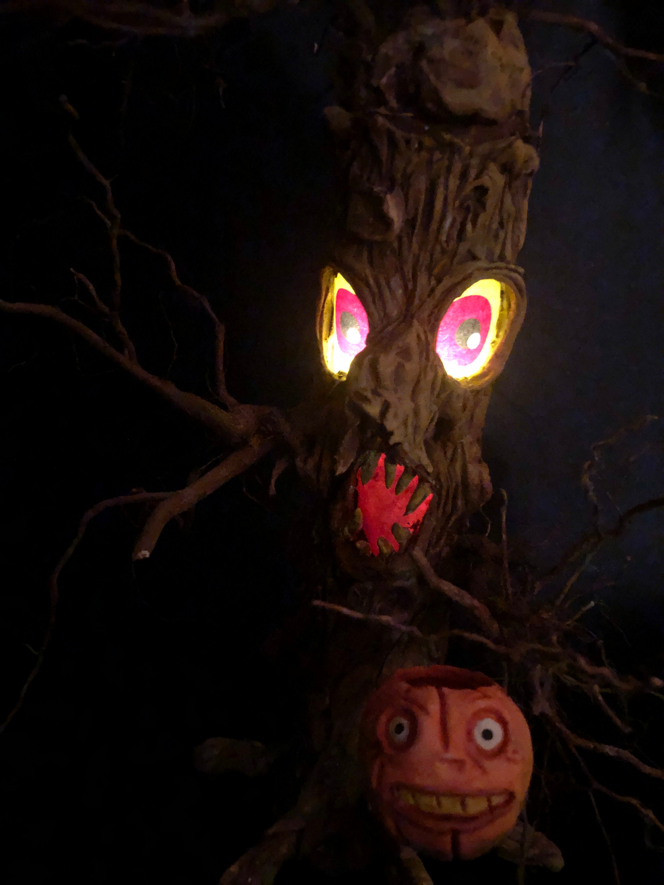 Spooky Tree Candy Container - Etsy