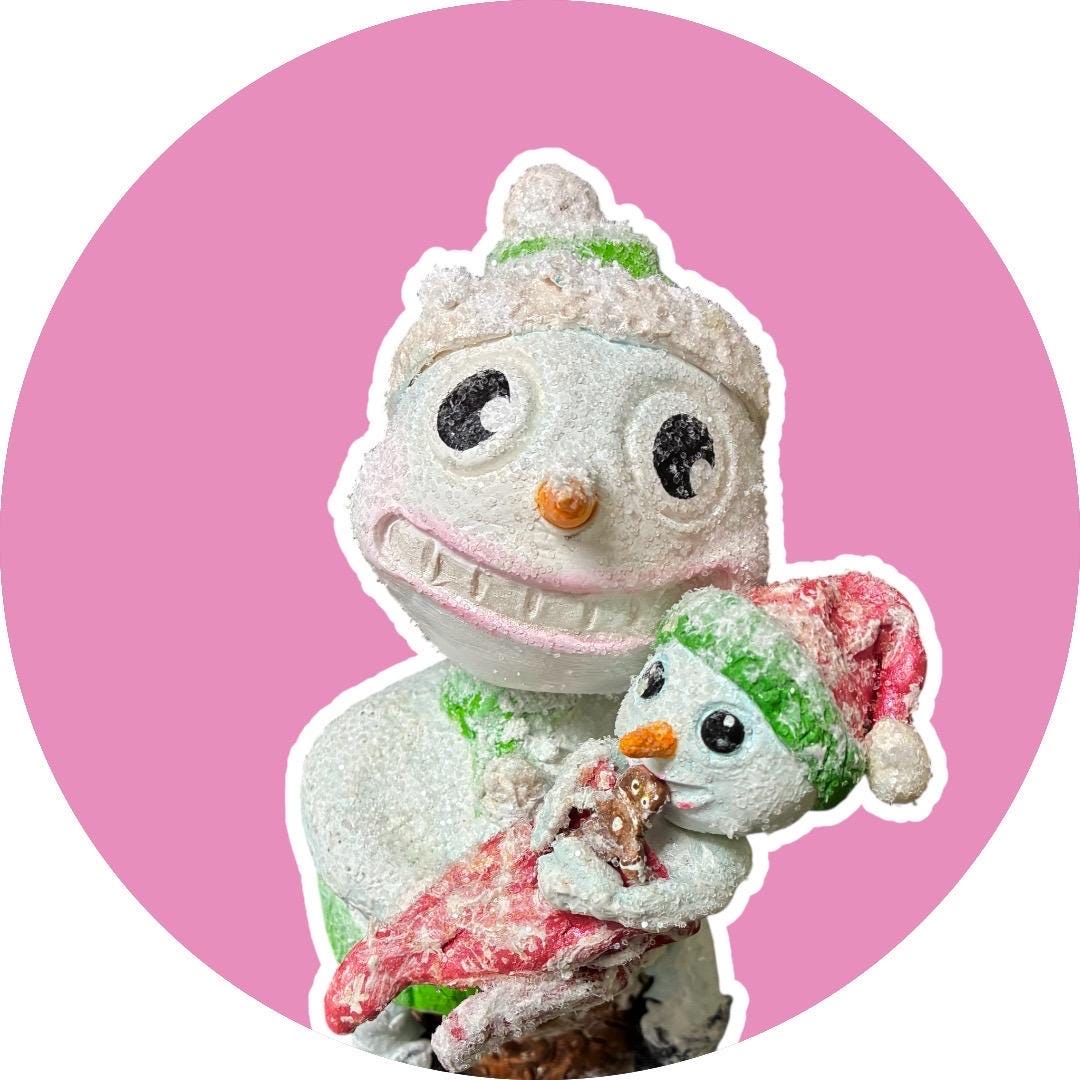 Bobblehead Snowmom & Lil’ Gal Candy Box - Etsy