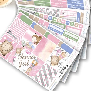 Planner Girl Kit for Weekly Planning, EC Weekly Kit Fits Erin Condren ...