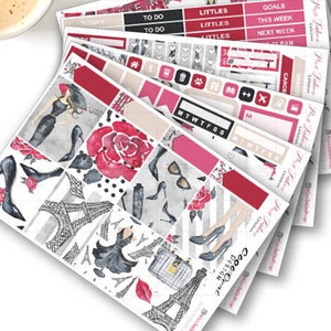 Paris Planner Stickers Erin Condren Planner Stickers Paris - Etsy