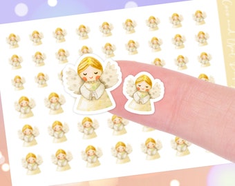 Small Angel Stickers - Etsy