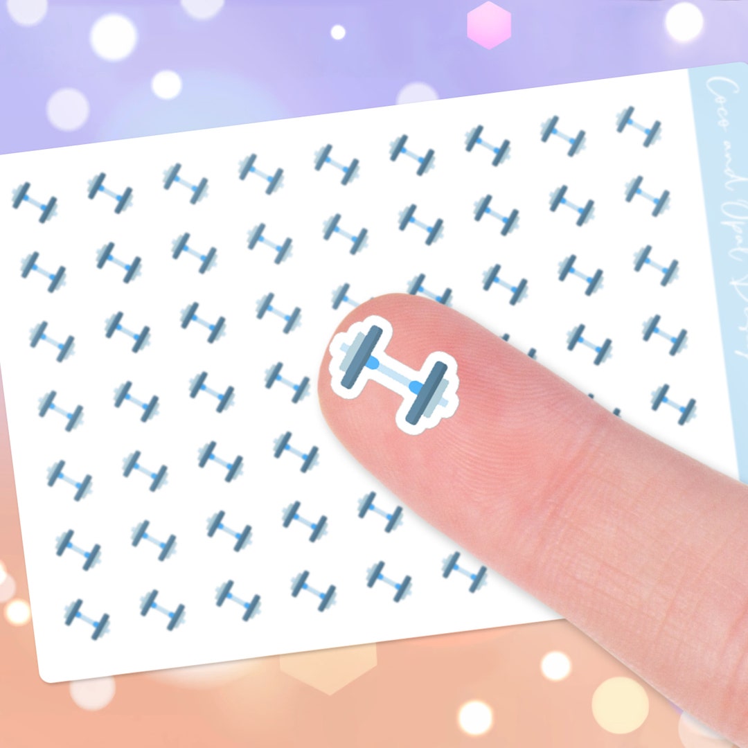 Cute Functional Stickers for Fitness and Workout - Etsy