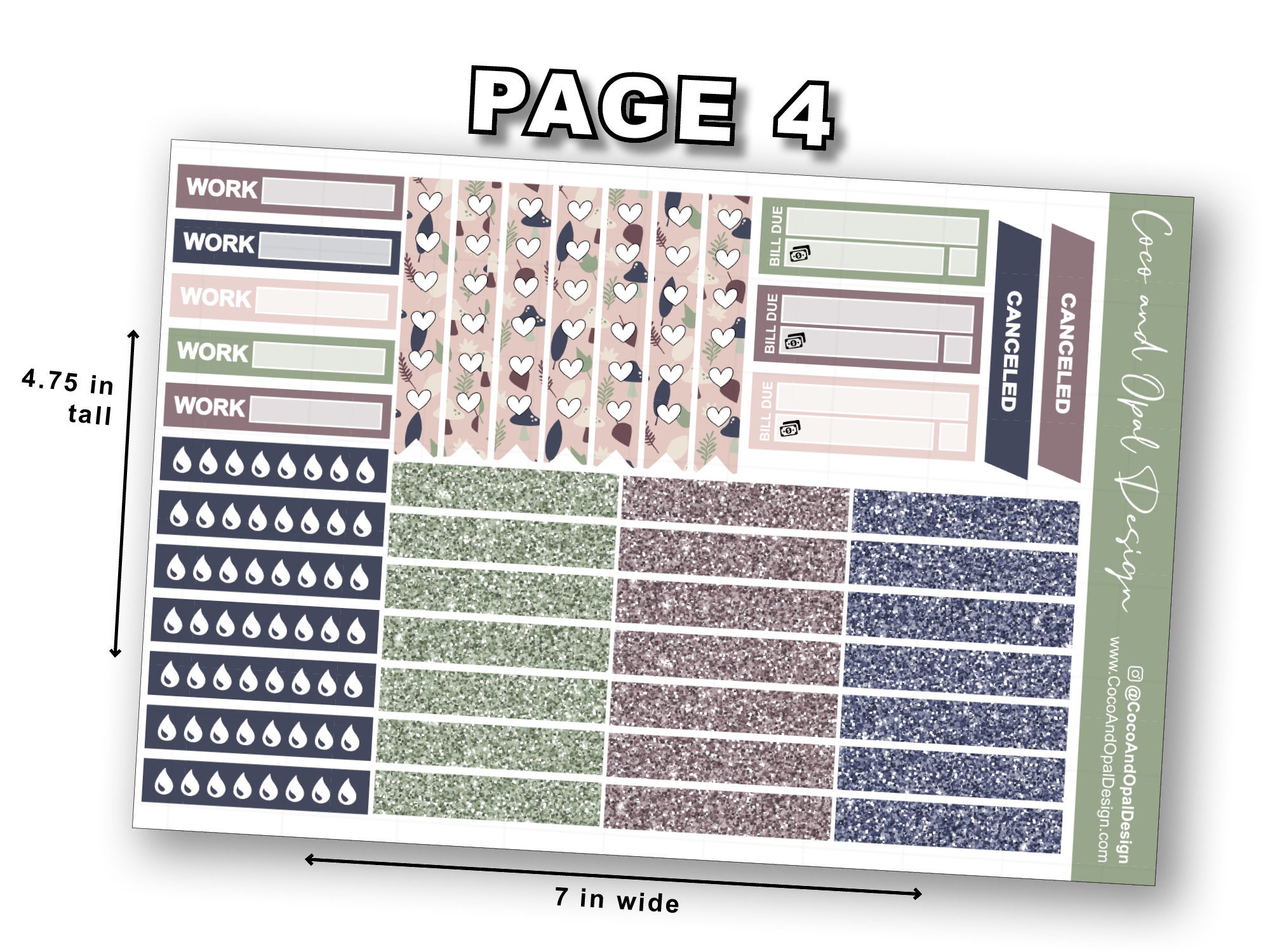 Cute Owl Planner Stickers Kit | Etsy