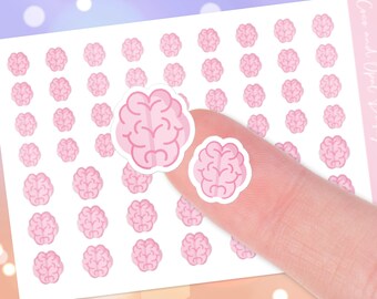 Psychology Printed STICKERS Set, Psychology Student Stickers, Bullet ...