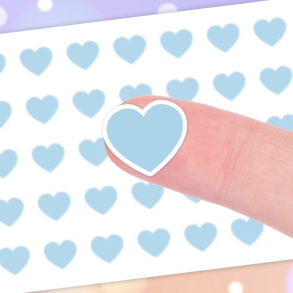 Small Heart Stickers - Etsy