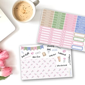 Planner Girl Kit for Weekly Planning, EC Weekly Kit Fits Erin Condren ...