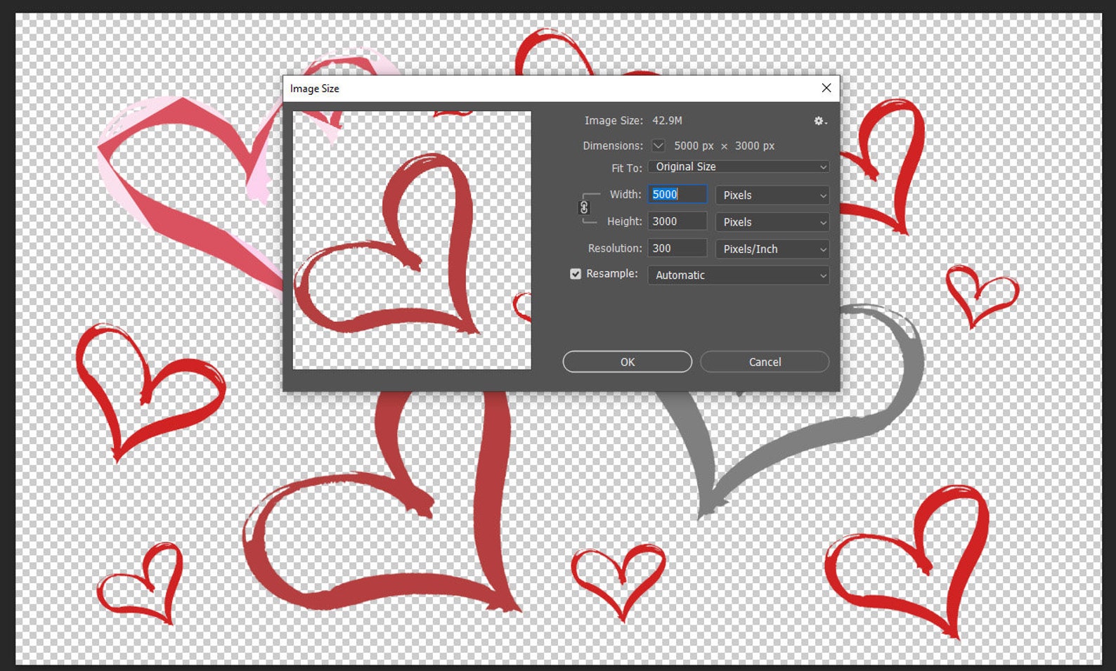Stock, Digital Image, Heart Overlay, Heart PNG, Heart Digital, PNG ...