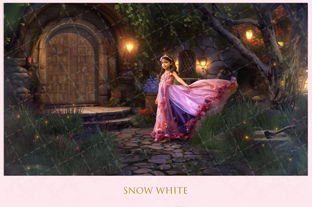 Snow White, Snow White Composite, Snow White Photography, Digital ...