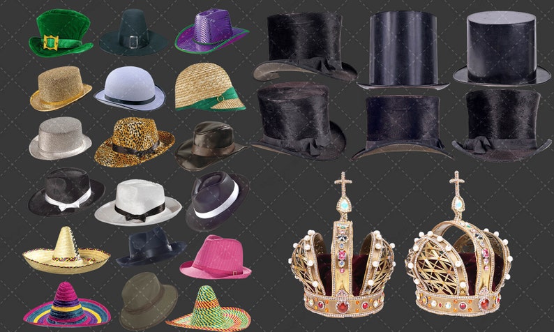 Headdress PNG, Hat PNG, Crown PNG, Overlay, Headdress Overlay, Hat ...