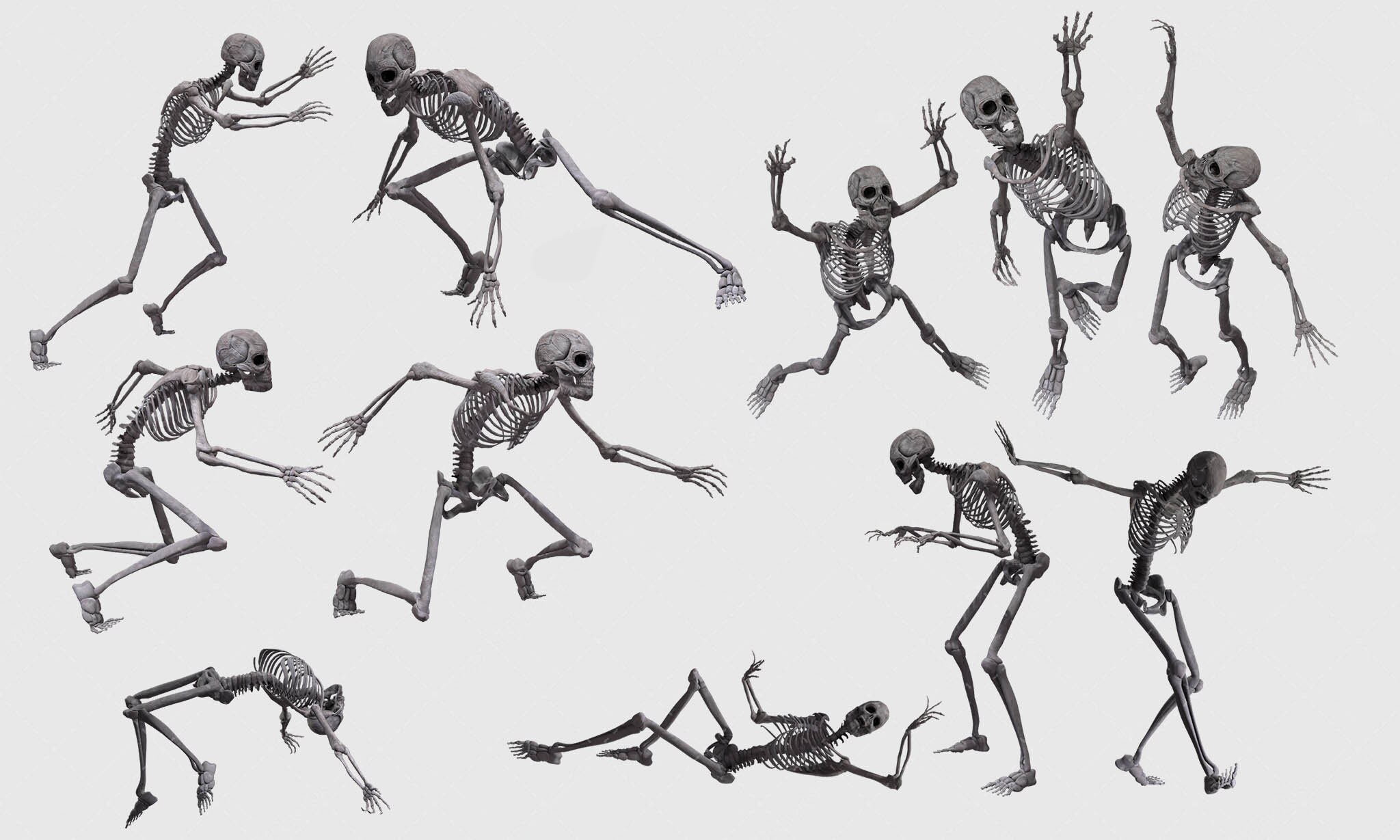 Skeleton PNG, Skeleton Overlay, Overlay, PNG, Transparent, Digital ...