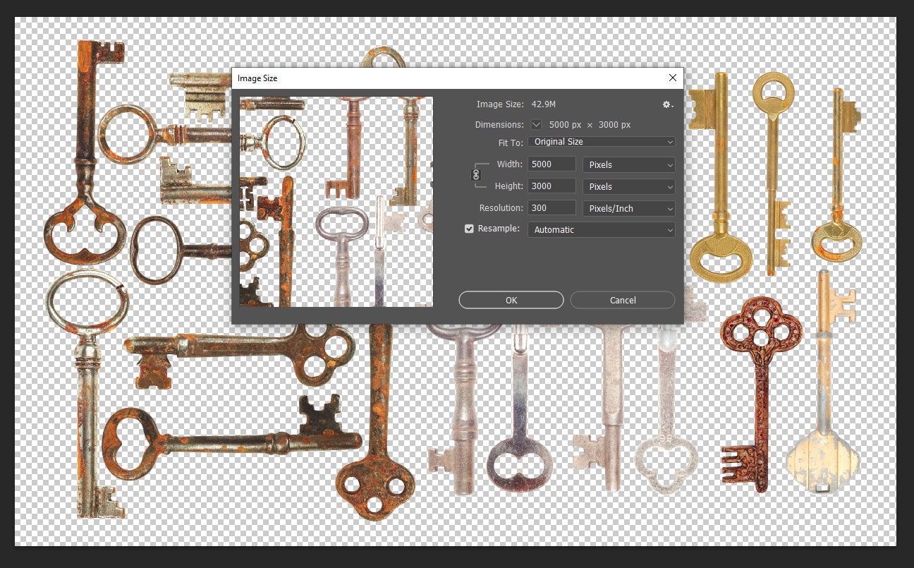Stock, Digital Download, Keys, Key PNG, Digital Image, Vintage Key ...