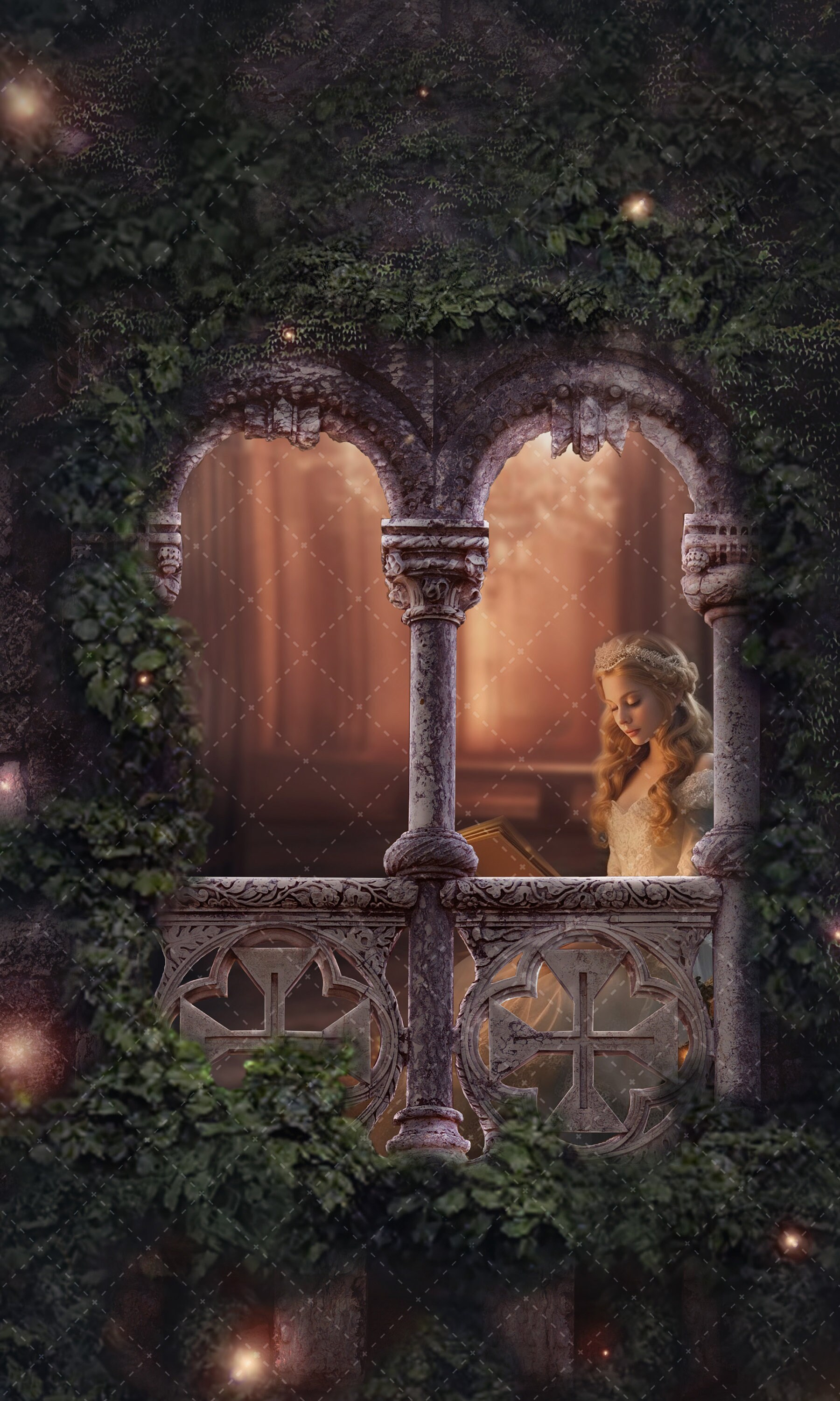 Rapunzel, Castle, JPG, PNG, Childrens Composite Image, MEANT2B, Magical ...