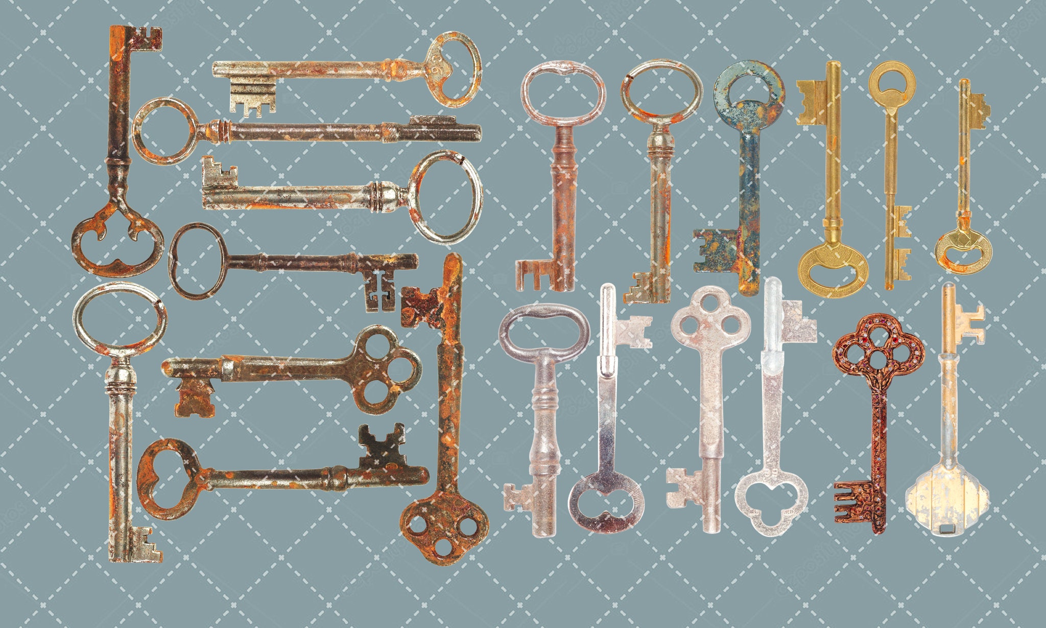 Stock, Digital Download, Keys, Key PNG, Digital Image, Vintage Key ...