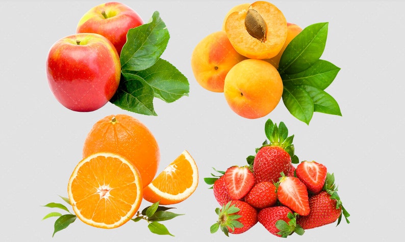 Fruit Overlay, Fruit PNG, Composite Image, Digital Image, Digital ...