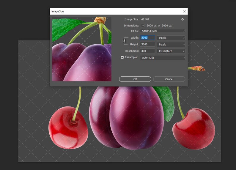 Fruit Overlay, Fruit PNG, Composite Image, Digital Image, Digital ...