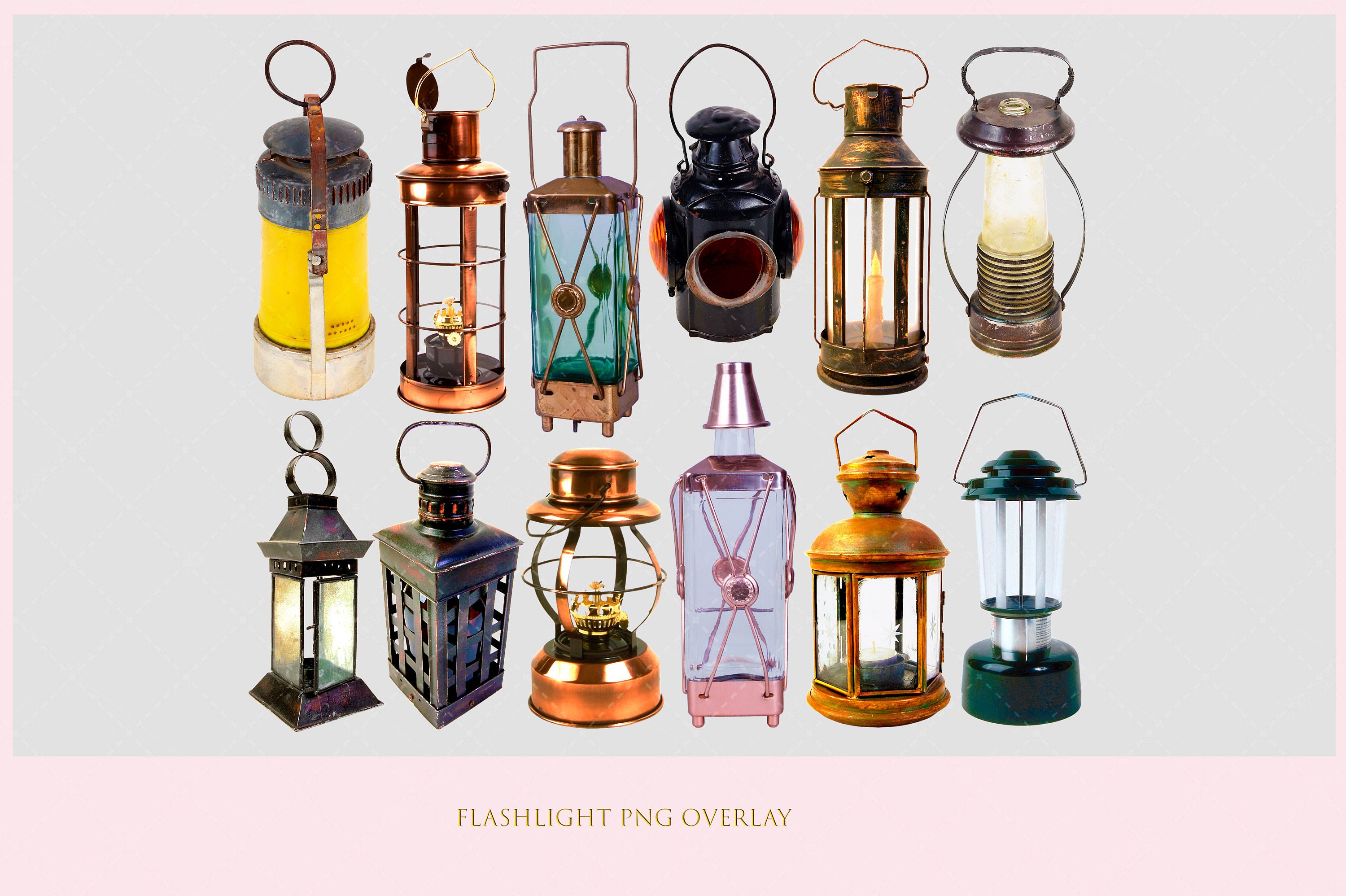 Flashlight Overlay, Flashlight PNG, PNG, Overlay, Digital Image ...