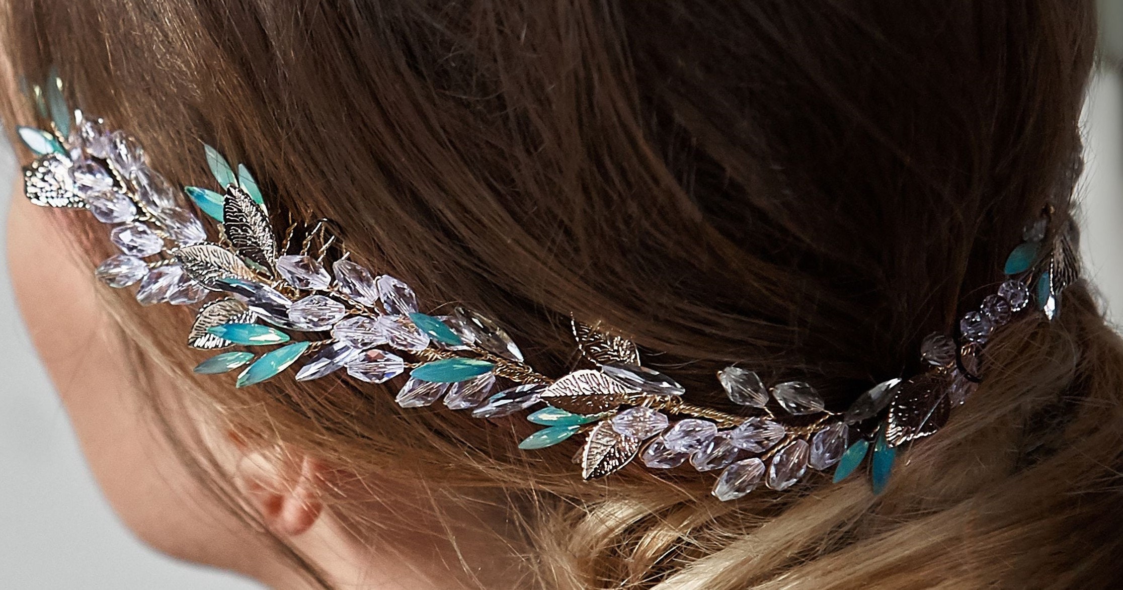 Swarovski Bridal wedding crystal hair comb for bride Bridal | Etsy