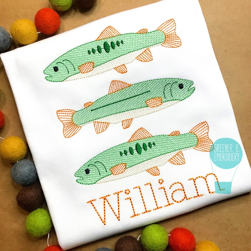 Fish Appliques - Etsy