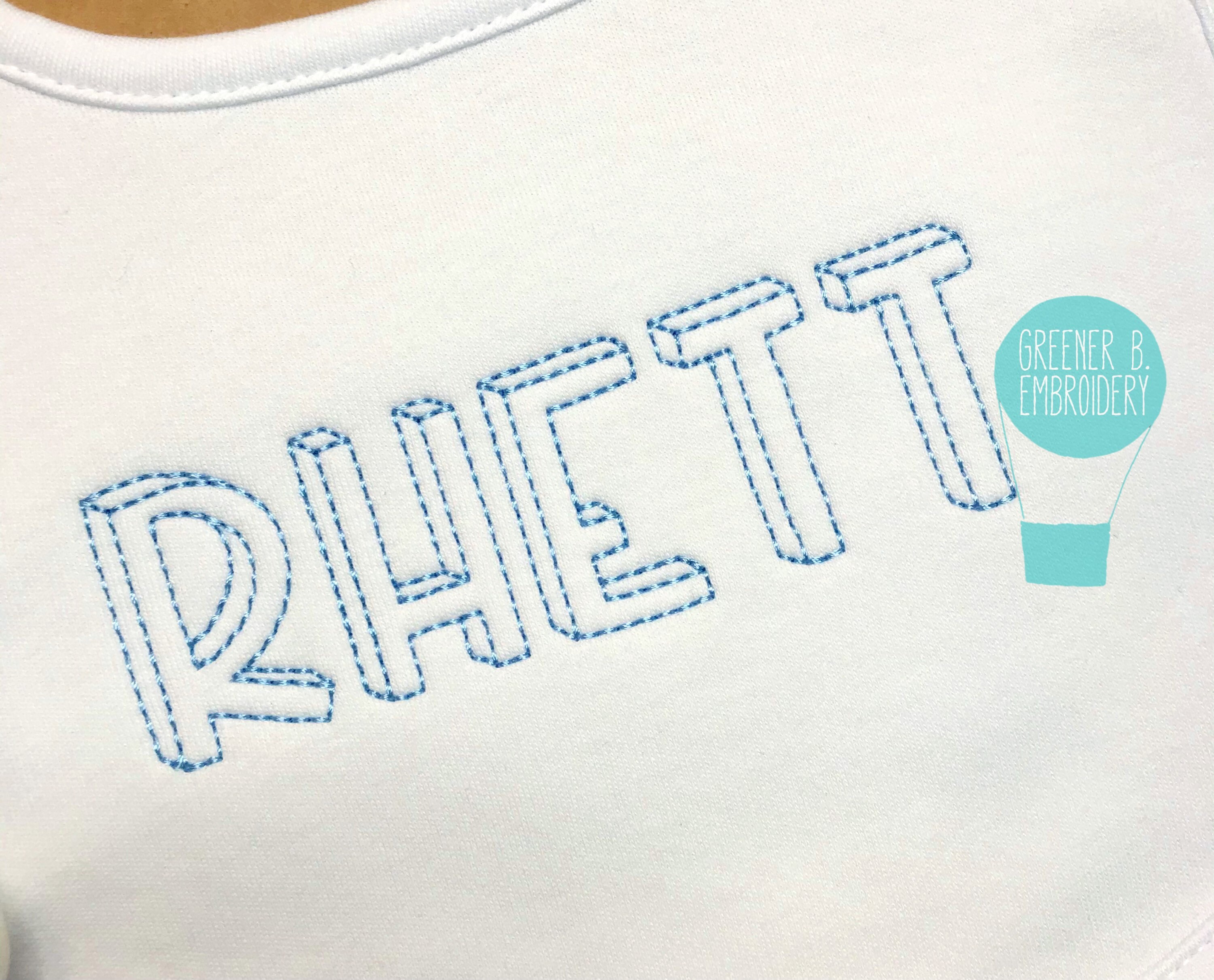 Personalized Bib / Monogrammed Boy Bib / Boy Personalized Bib / Baby ...