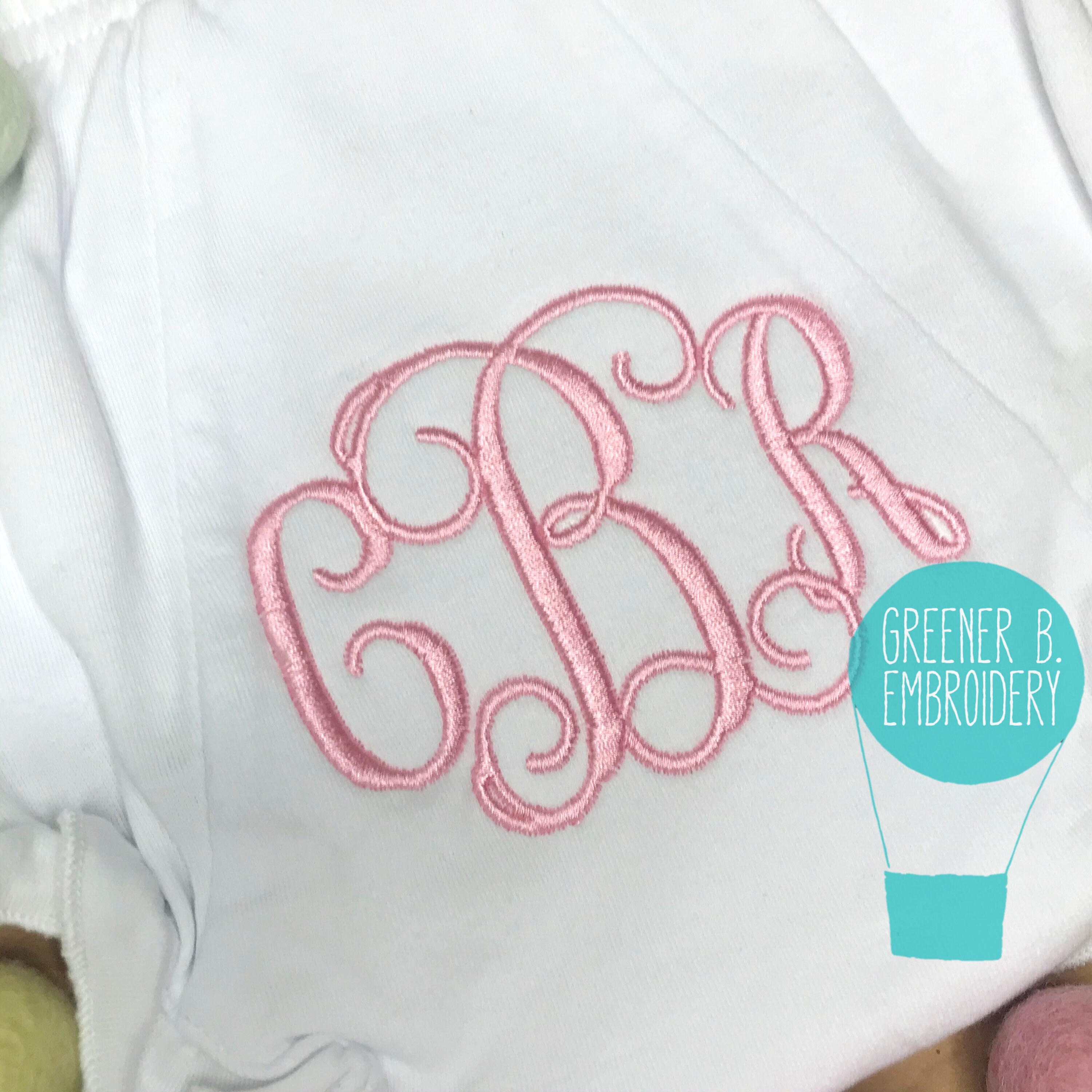 Monogrammed Diaper Cover / Personalized Diaper Bloomer / - Etsy