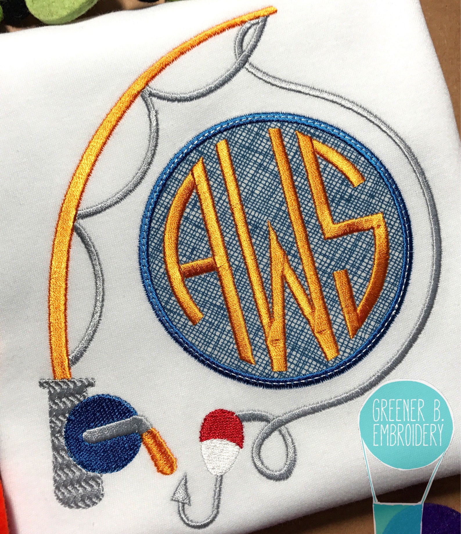 Fishing Shirt / Fishing Applique / Fishing Monogram / Boy Fishing ...