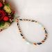 Native American Indian Bead Necklace Ethnic Thin Rope Green - Etsy