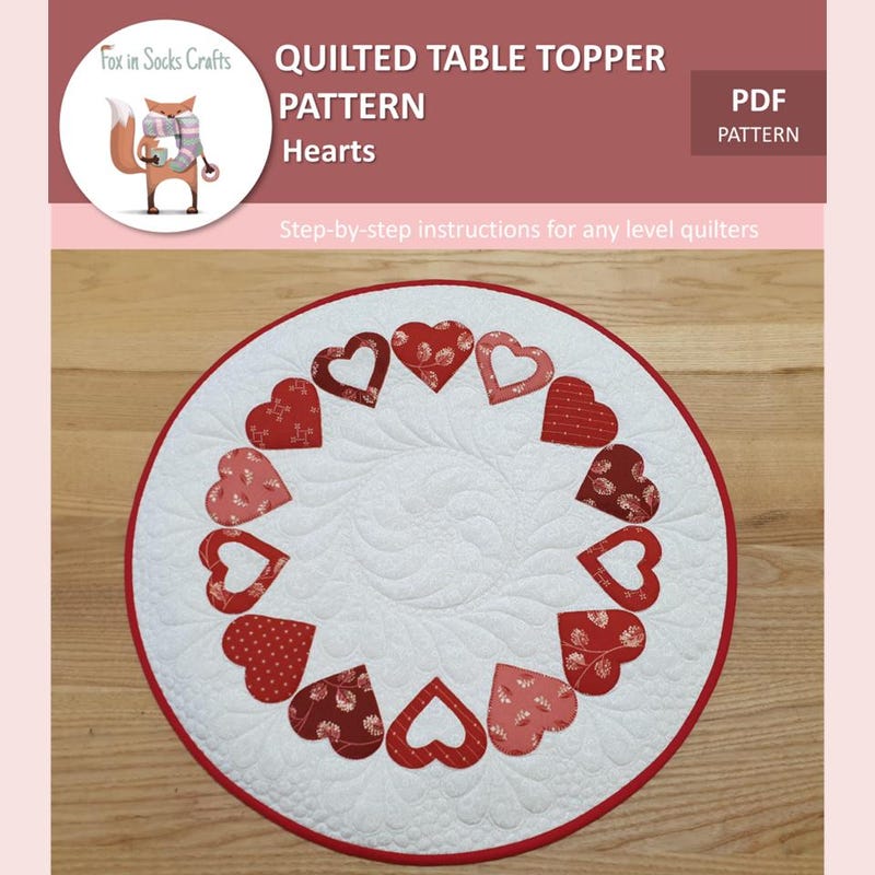 Round Table Topper - Etsy