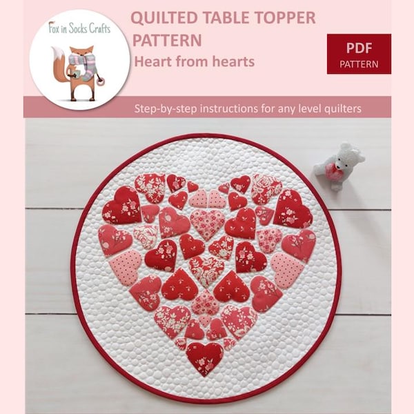 Appliqued Table Topper - Etsy
